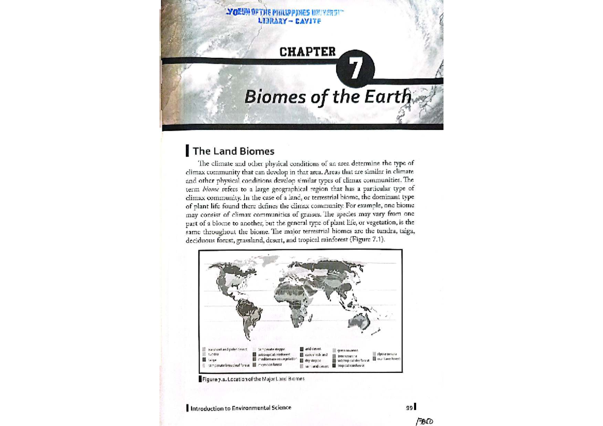 ML3 Final Exam Notes: Biomes and Biodiversity Overview - Studocu