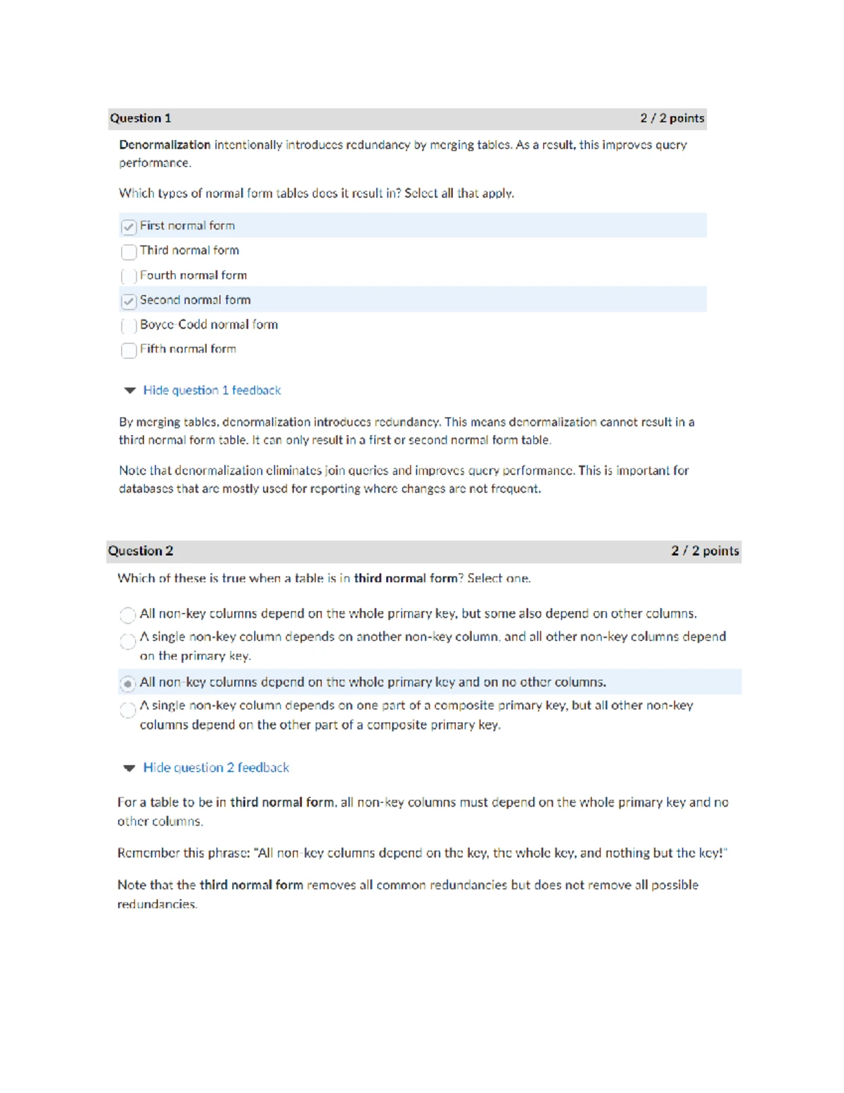 DAD 220 - Quiz Review for Topics 1-3 - Studocu