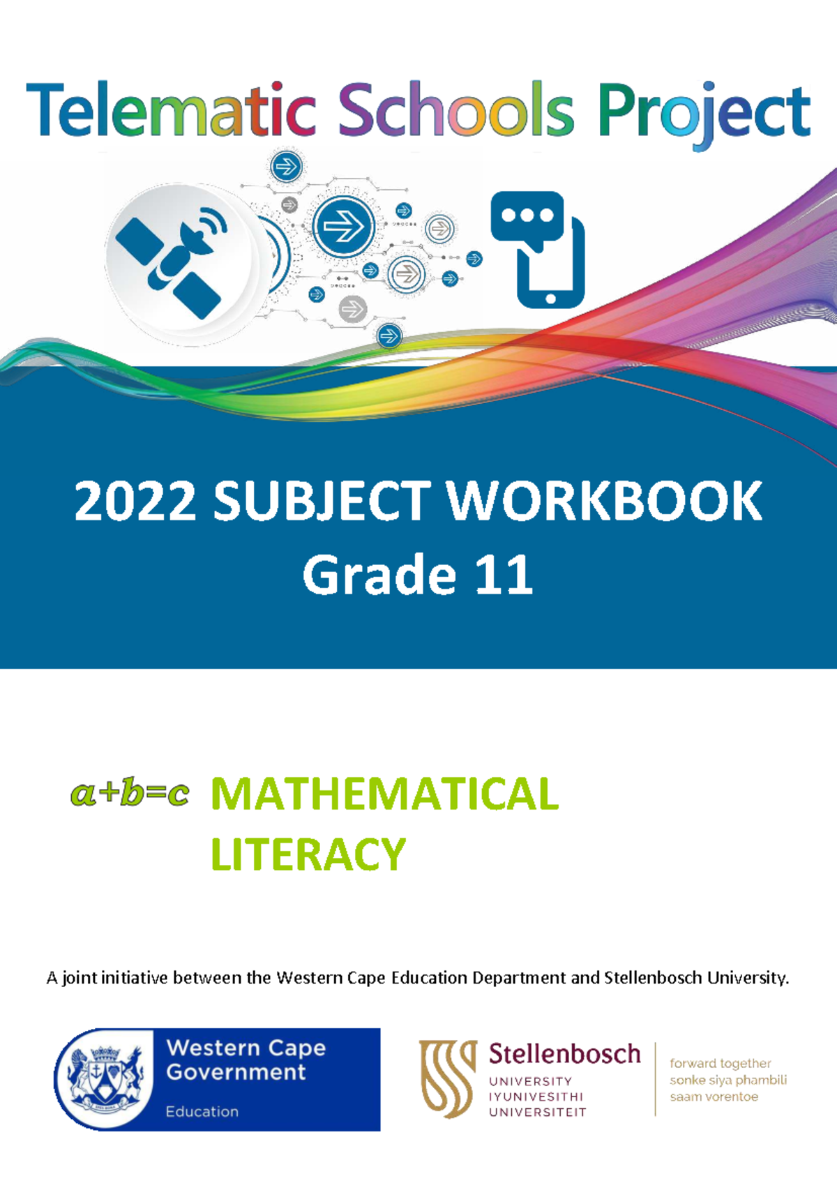 2022 Grade 11 Mathematical Literacy Workbook: Financial Docs & Maps ...