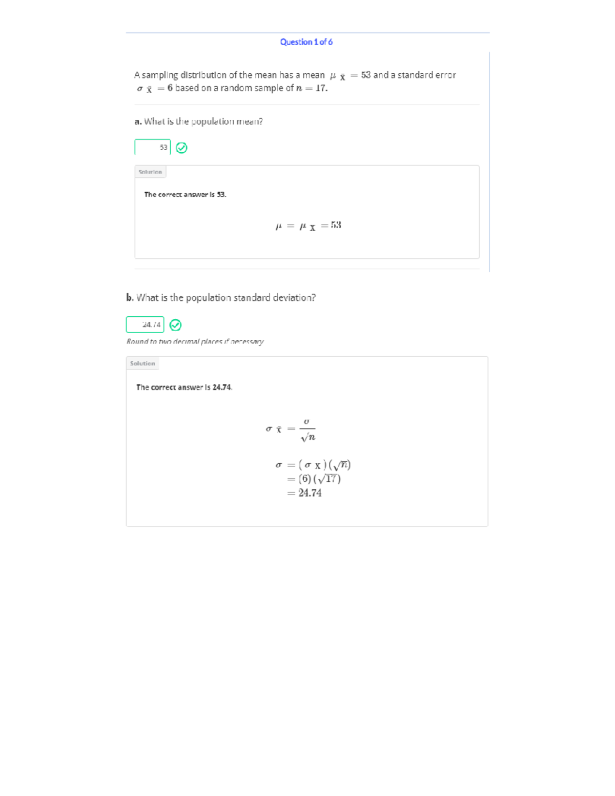 Vretta - Assignment 7 (Chapter 8 ) - STAT 220 - SAIT Polytechnic - Studocu