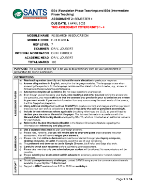 [Solved] Apply the SANTS preferred Harvard referencing style and list ...