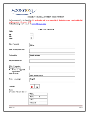 Mock - Regulatory Examinations Representatives (RE5) Mock Exam - Studocu