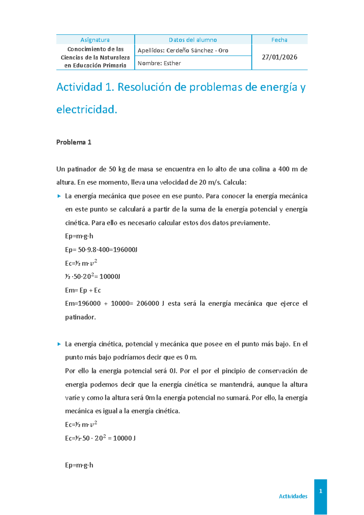 Actividades de Energía y Electricidad en Ciencias Naturales - NATU 2023 ...