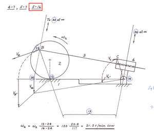 Rocker Crank lab - Rocker Crank Rocker Crank Measurements & Calculation ...