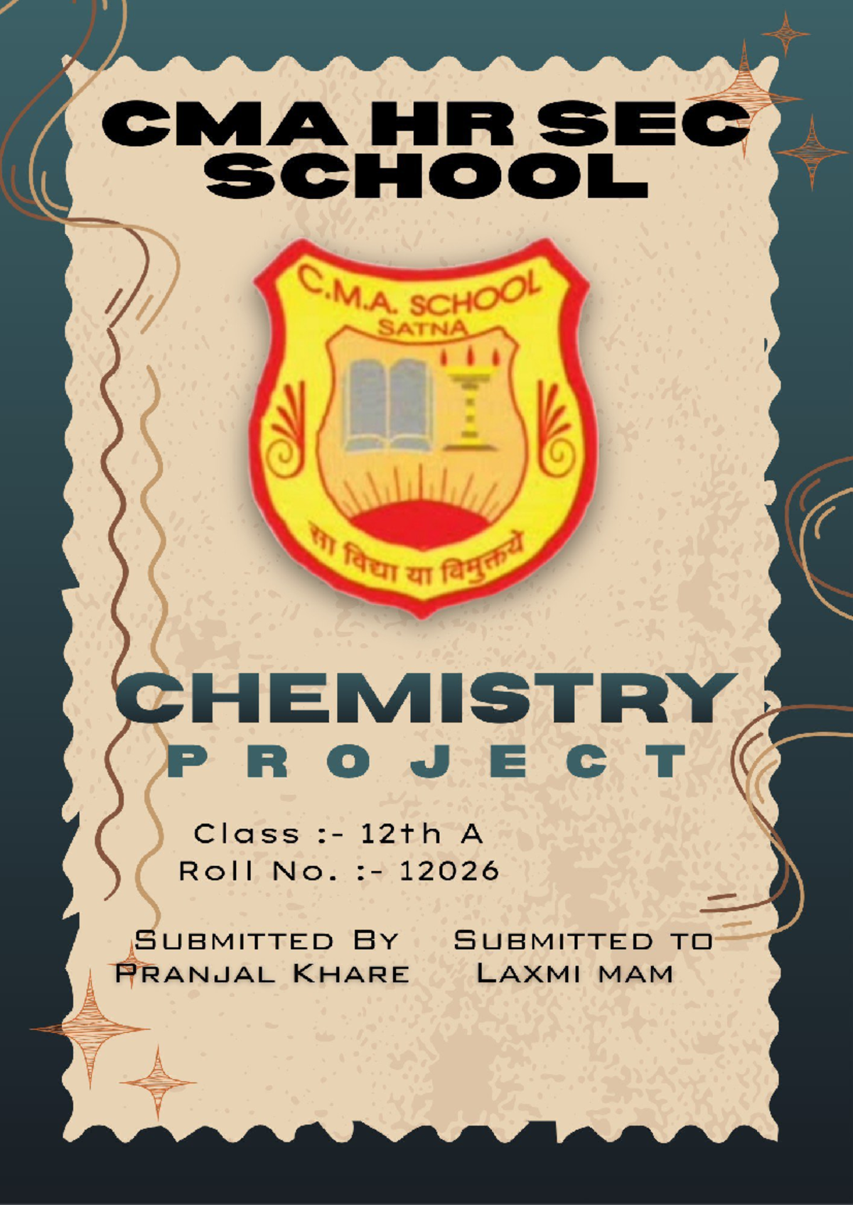 CMA Class 12 Chemistry Project: Conductance Variation with Temperature ...