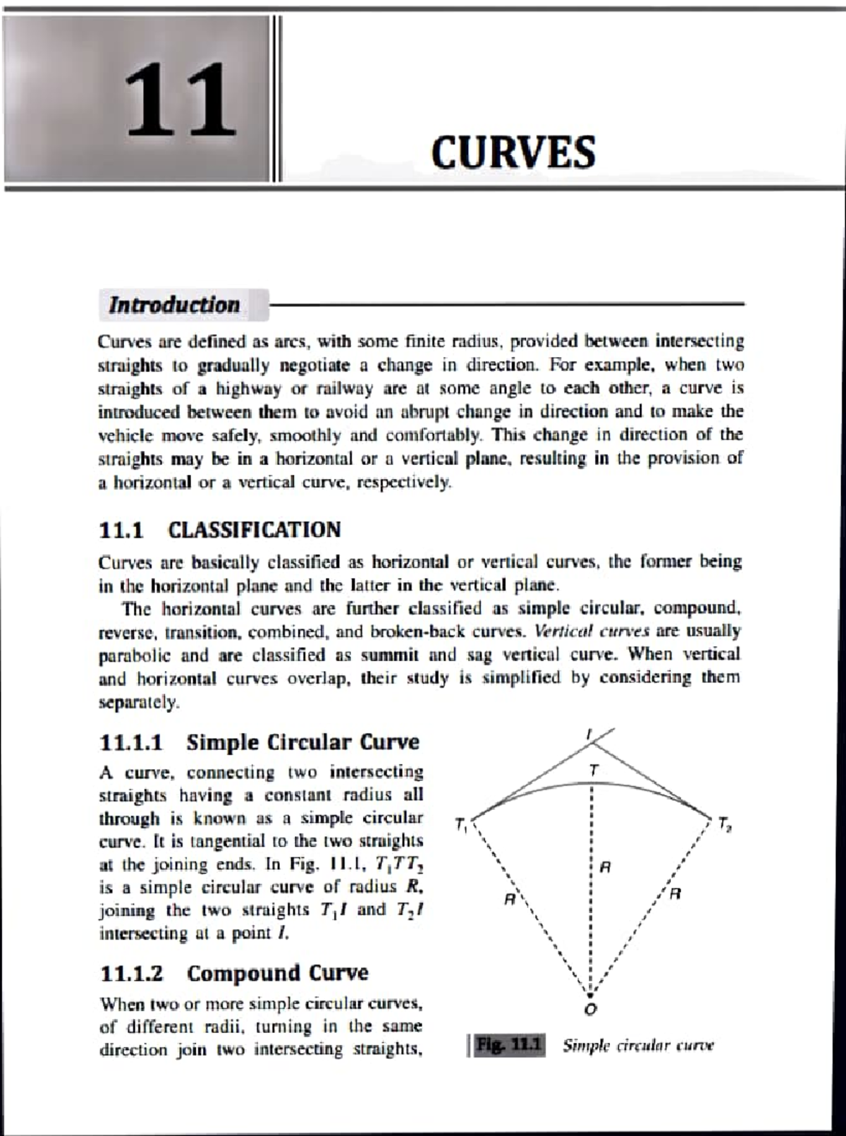 Survey Module 2: Introduction to Curve Ranging in Civil Engineering ...
