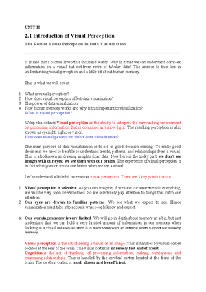 DWDV full notes - data wrangling and visualization - UNIT – I Data ...