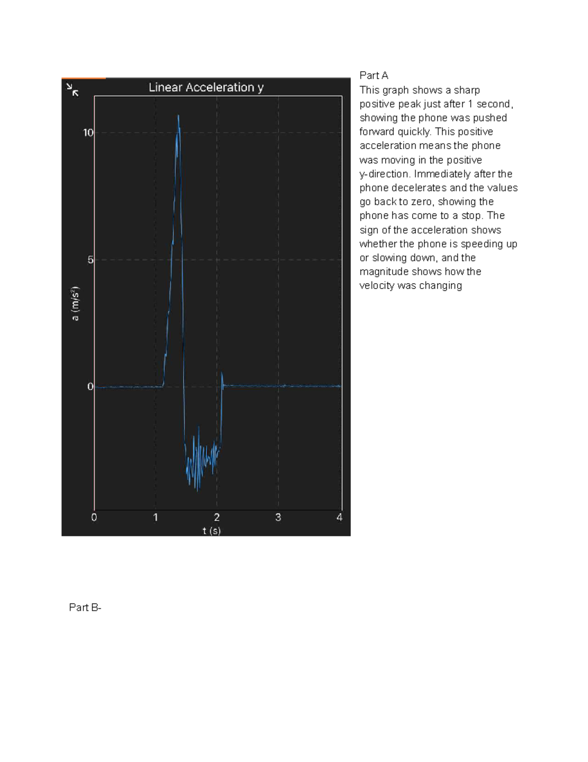 Lab 1 - Physics Lab: Analyzing Acceleration and Deceleration - Studocu