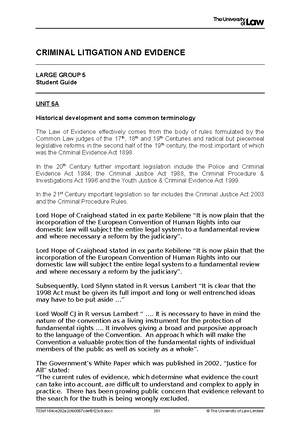 [Solved] What are s9 CJA 1967 statements and what is the - Criminal ...