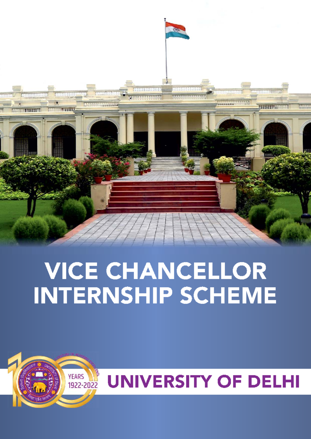 VCIS Internship Scheme Overview and Guidelines - University of Delhi ...