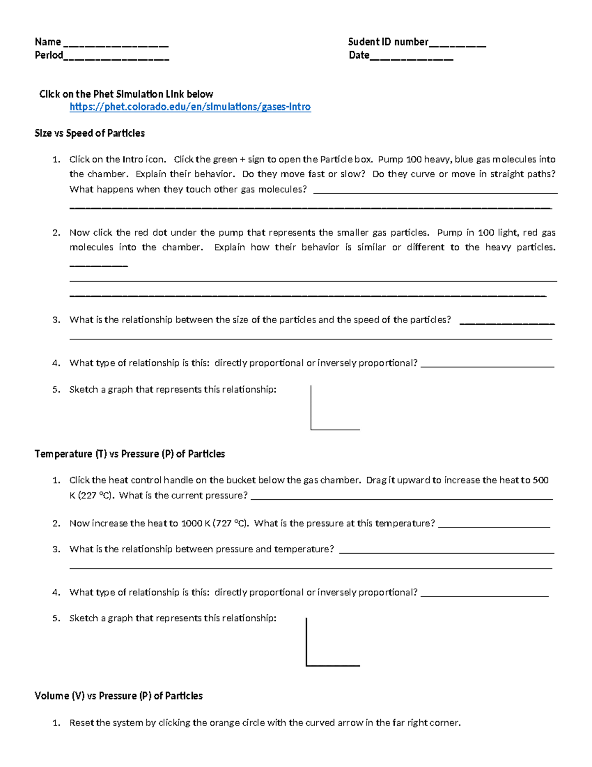Phet Simulation - Gases Intro - Students 2 (1) - Name ...