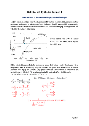 Lösningars egenskaper - Lösningar – en lösning är en homogen blandning ...