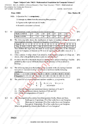 Adbms 1 - jududiowj - Page Architecture OF parallel databases Shared ...