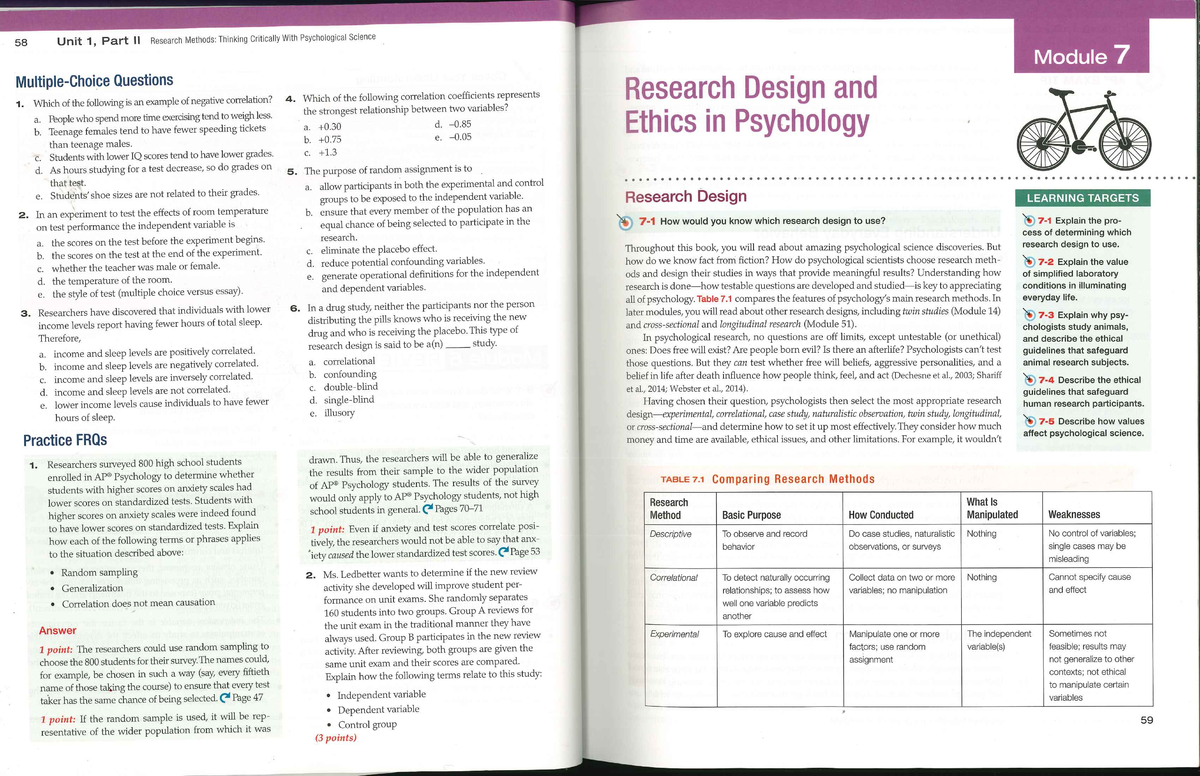 Final Exam Study Guide for ABC101: Research Methods & Ethics - Studocu