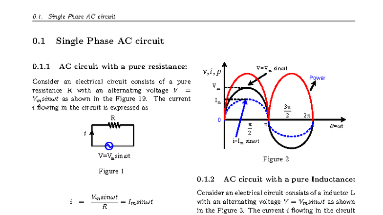 Module-2-single phase-three phase circuits - Single Phase AC circuit 0 Single Phase AC circuit 0 ...