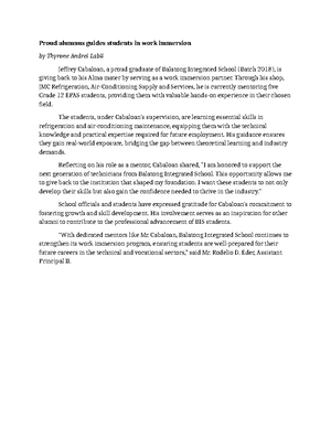 Column Writing Basics - Journalism - COLUMN WRITING BASICS Column ...