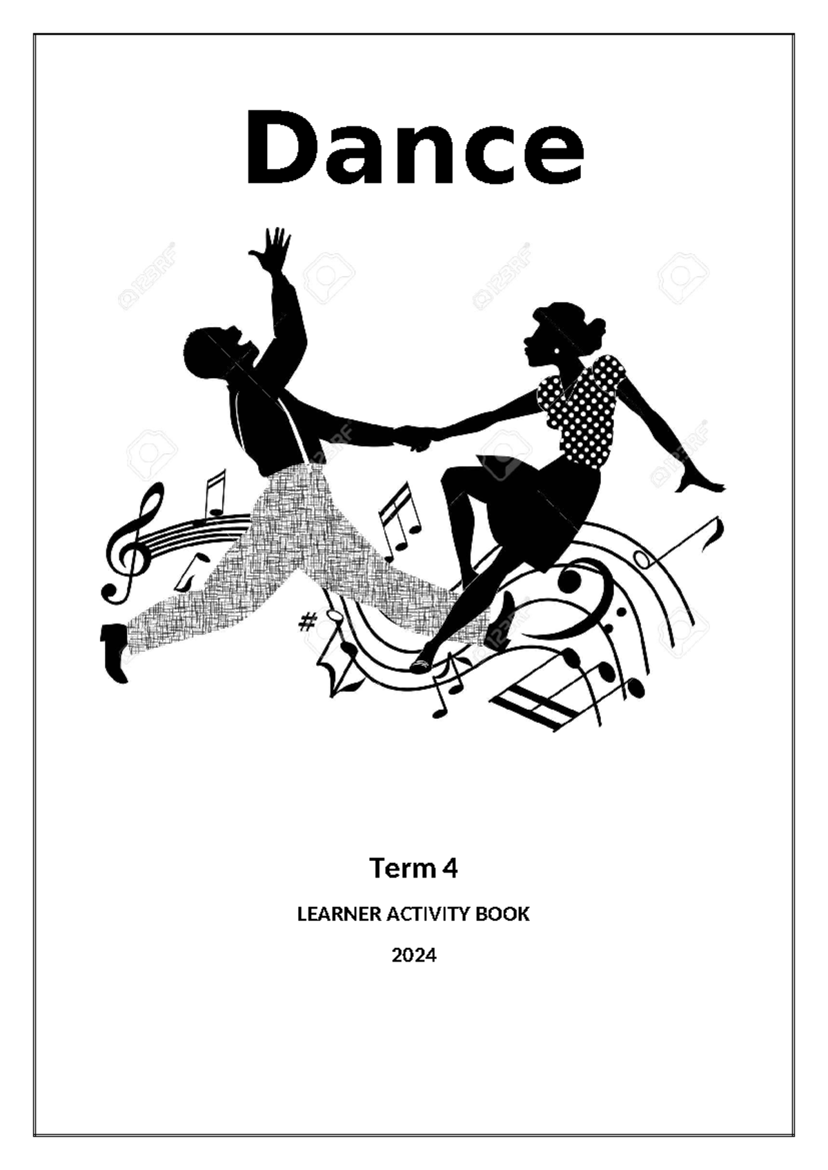 2023 Dance Term 4 Learner Activity Book: Key Concepts & Worksheets ...