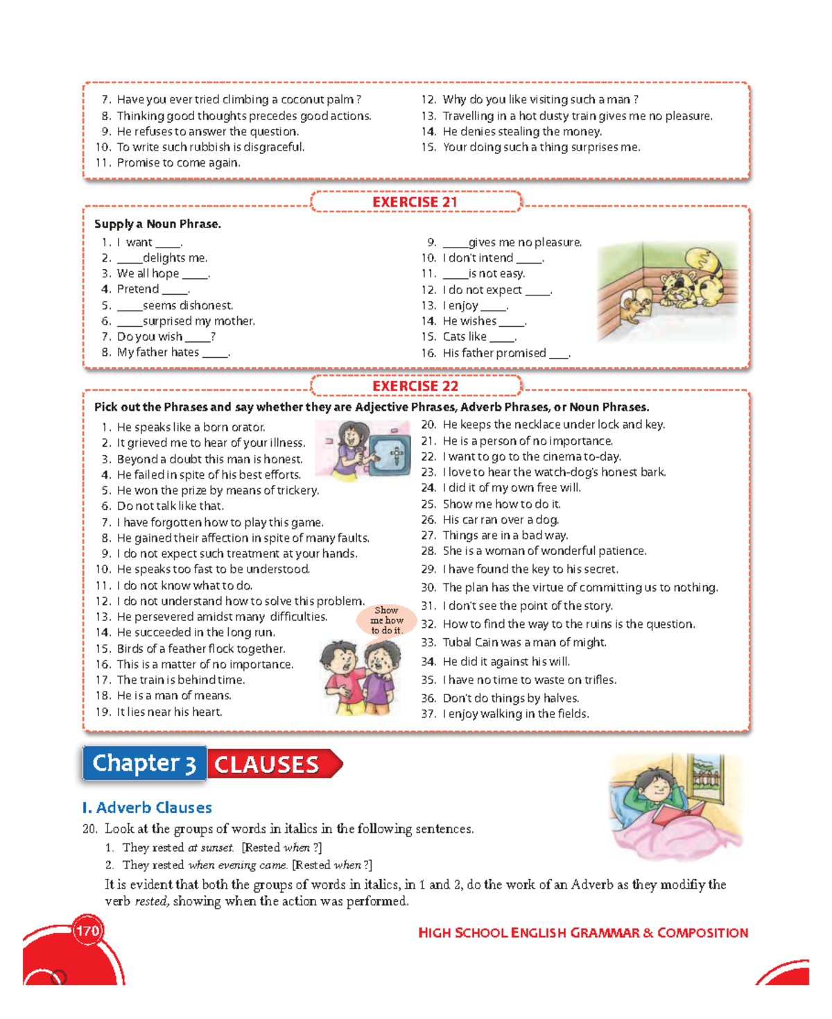 001-059 - Good Book: Exercises on Noun, Adjective, and Adverb Clauses ...