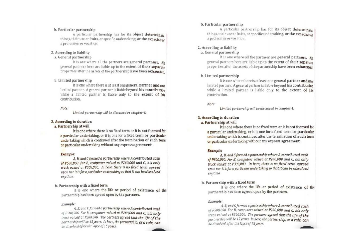 Partnership Types and Legal Framework: A Comprehensive Overview (LAW ...