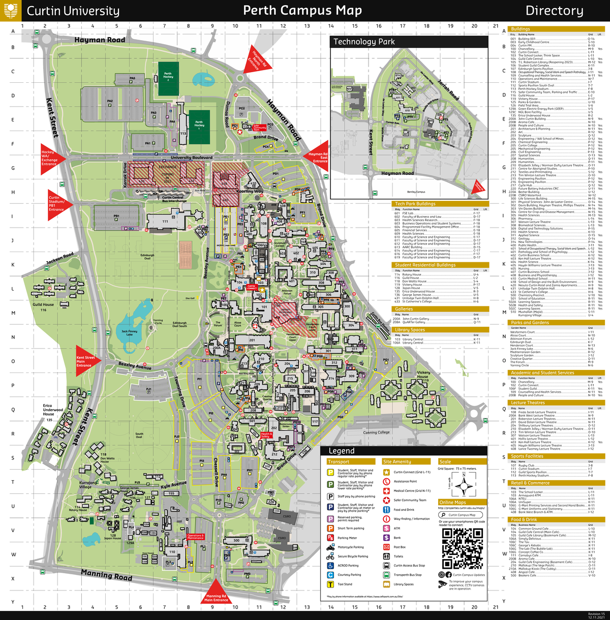 Curtin Campus Map Guide 2021 - Updated 2023 Edition - Studocu