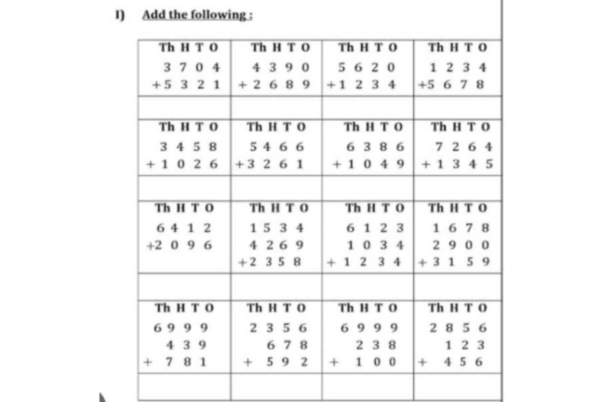 Math Practice Questions for FTC 3704: Short Answers & MCQs - Studocu