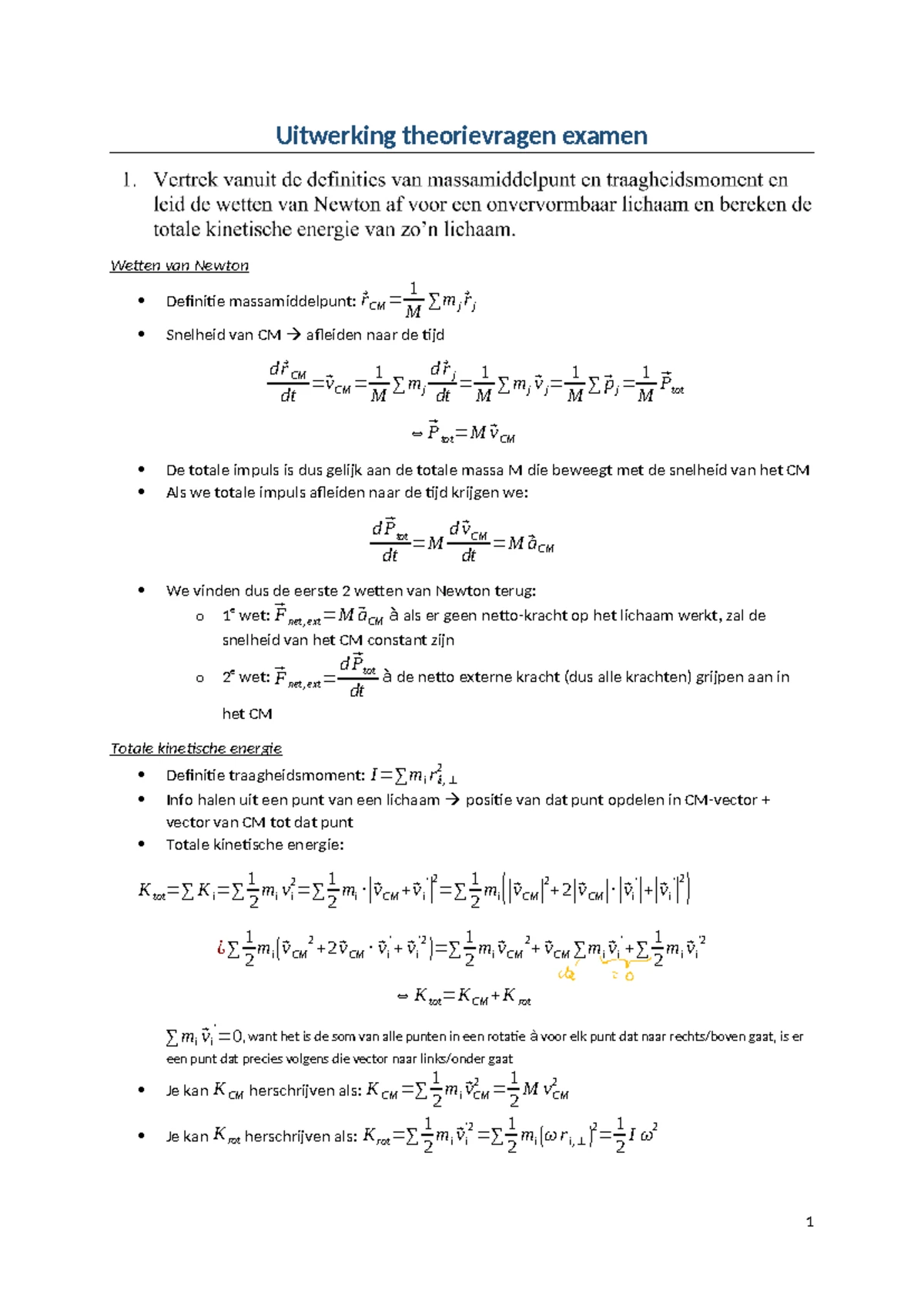 Foutentheorie - Fysica: Fouten theorie 1 Basisconcepten absolute fout ...