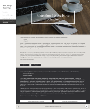 Technology - Assignment - A. Discuss using technology in the K–12 ...