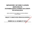 Programming level 6 learning guide - COMPETENCY BASED EDUCATION AND ...