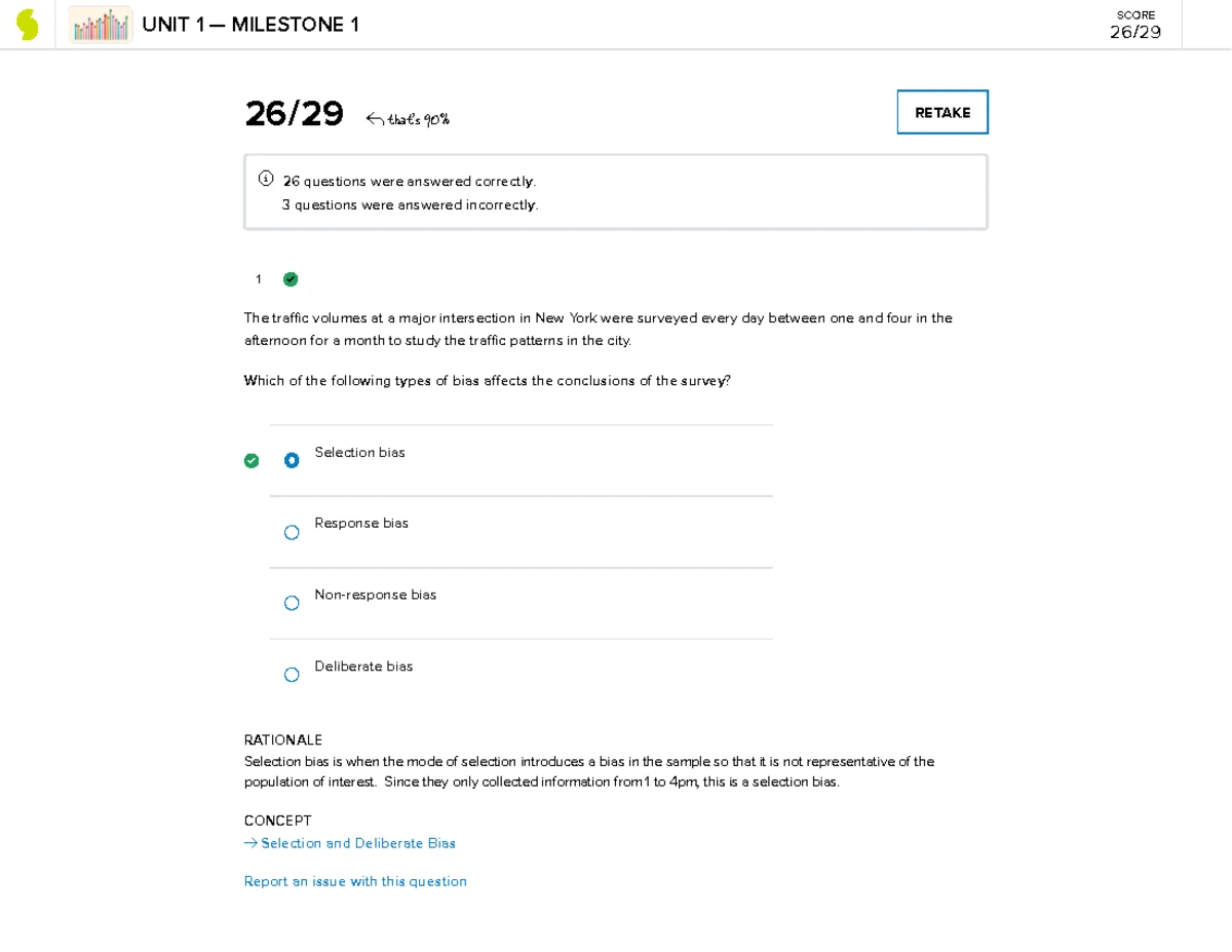 Introduction to Statistics 1.1 test and answers - Introduction to ...