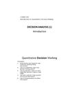 COMM 190 - UBC - Introduction to Quantitative Decision Making - Studocu