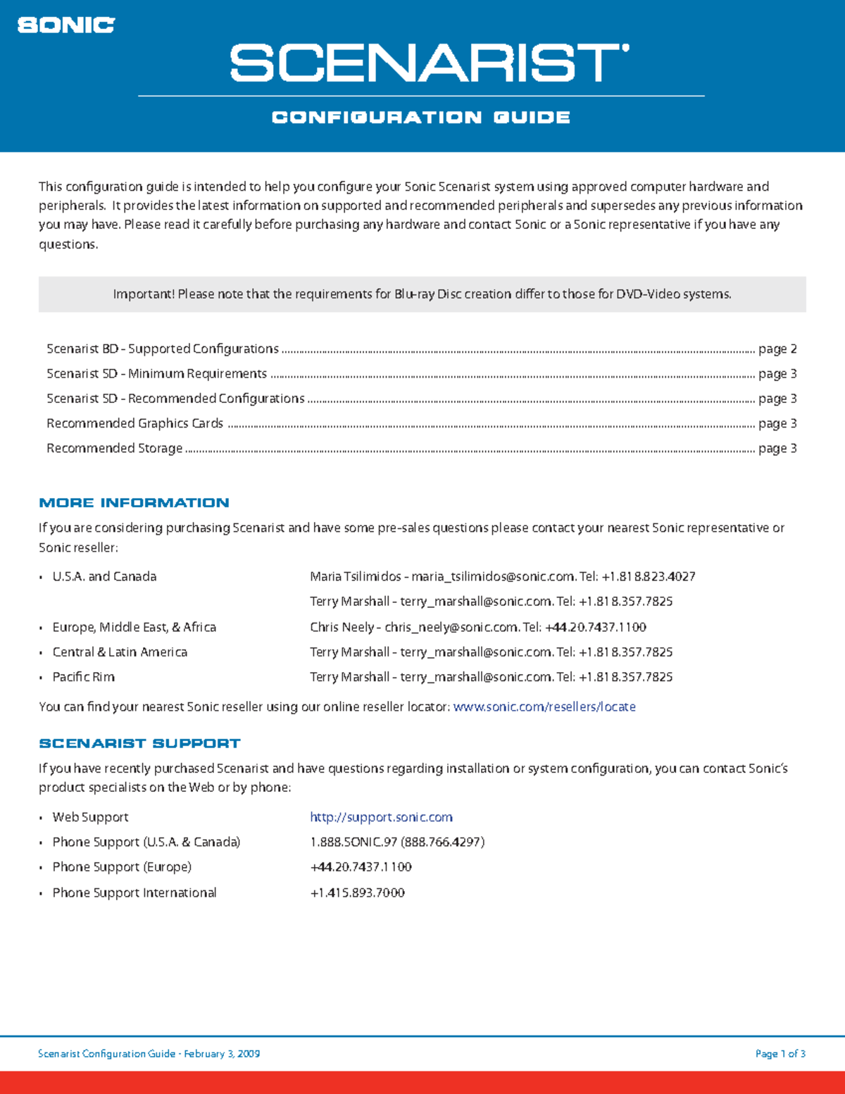 Scenarist Configuration Guide - System Setup & Hardware Info - Studocu
