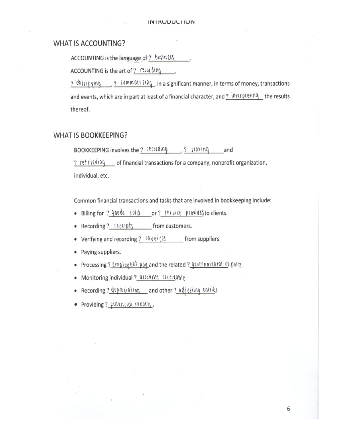 CCAC1- Lesson 1 - Basic Accounting - Studocu