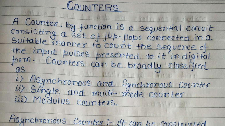 Ripple Counter Overview - ECE 101 Lecture Notes - Studocu