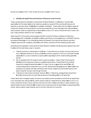 [Solved] 1 How does the conceptualization and operationalization of a ...