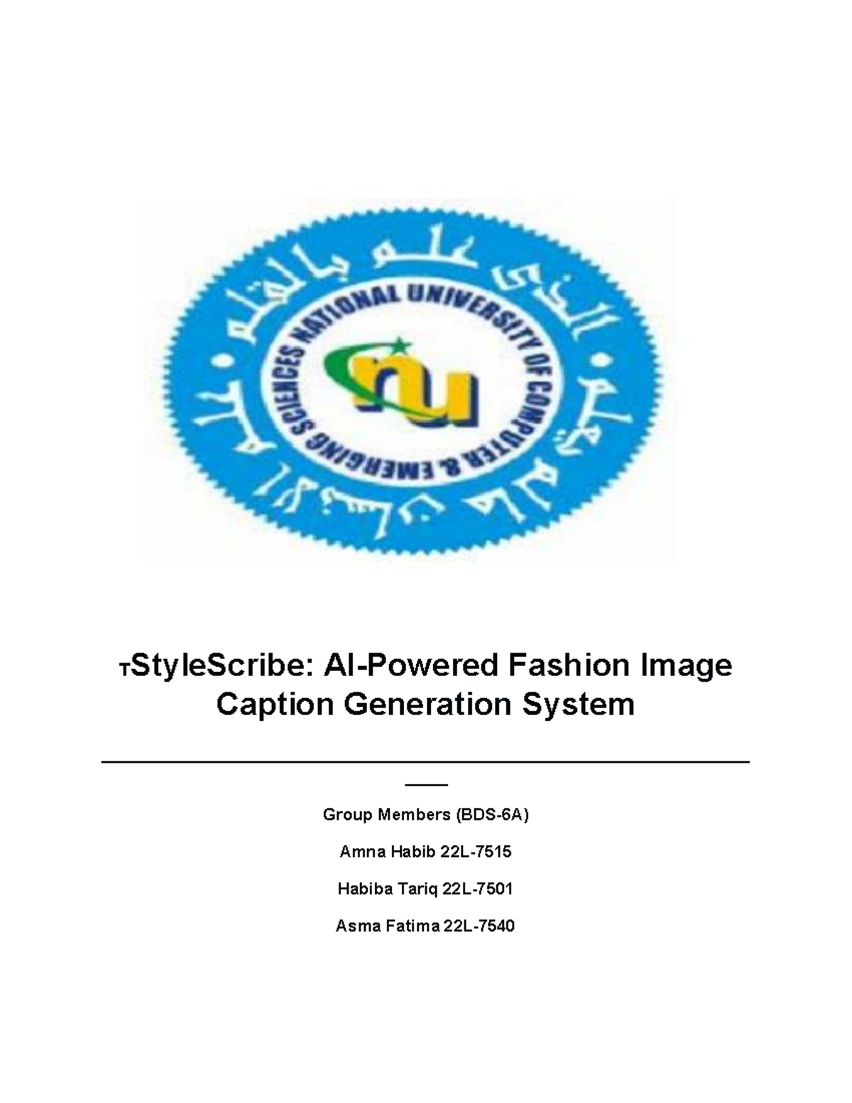 NLP Project Report: Image Captioning Models Comparison (CS101) - Studocu