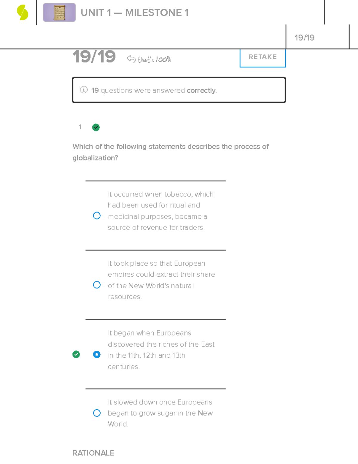 US History Unit 1 Milestone 1 Study Guide (Sophia) - Studocu