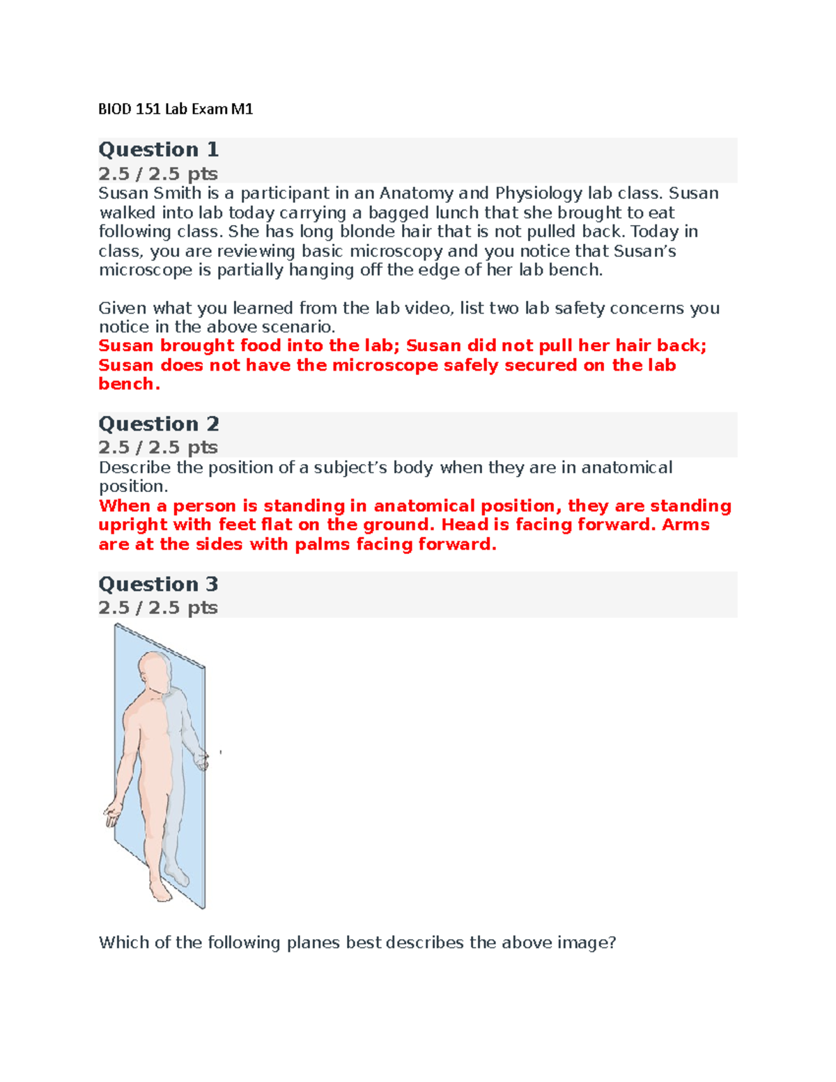 BIOD 151 Lab Exam M1 - Module 1 lab exam - BIOD 151 Lab Exam M Question ...
