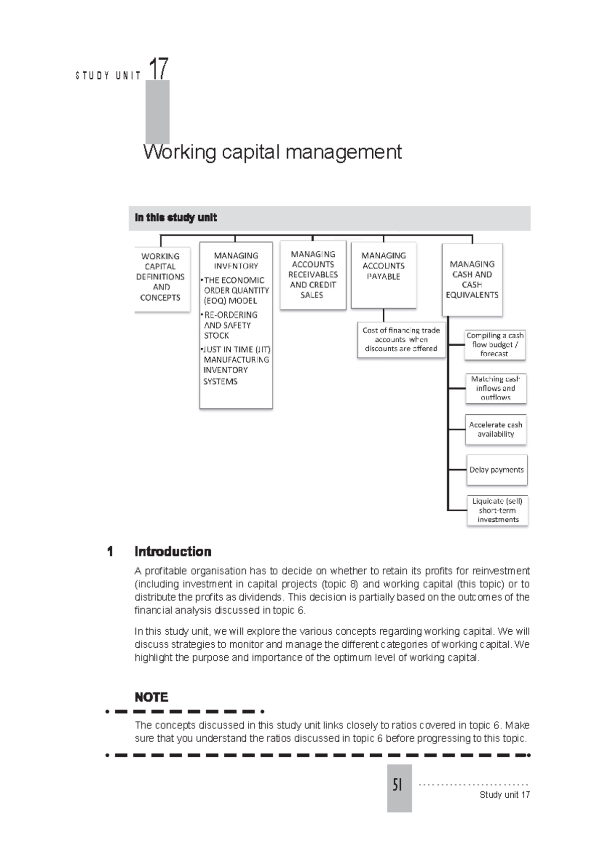 MAC2602 Working Capital Management Notes and Strategies - Studocu
