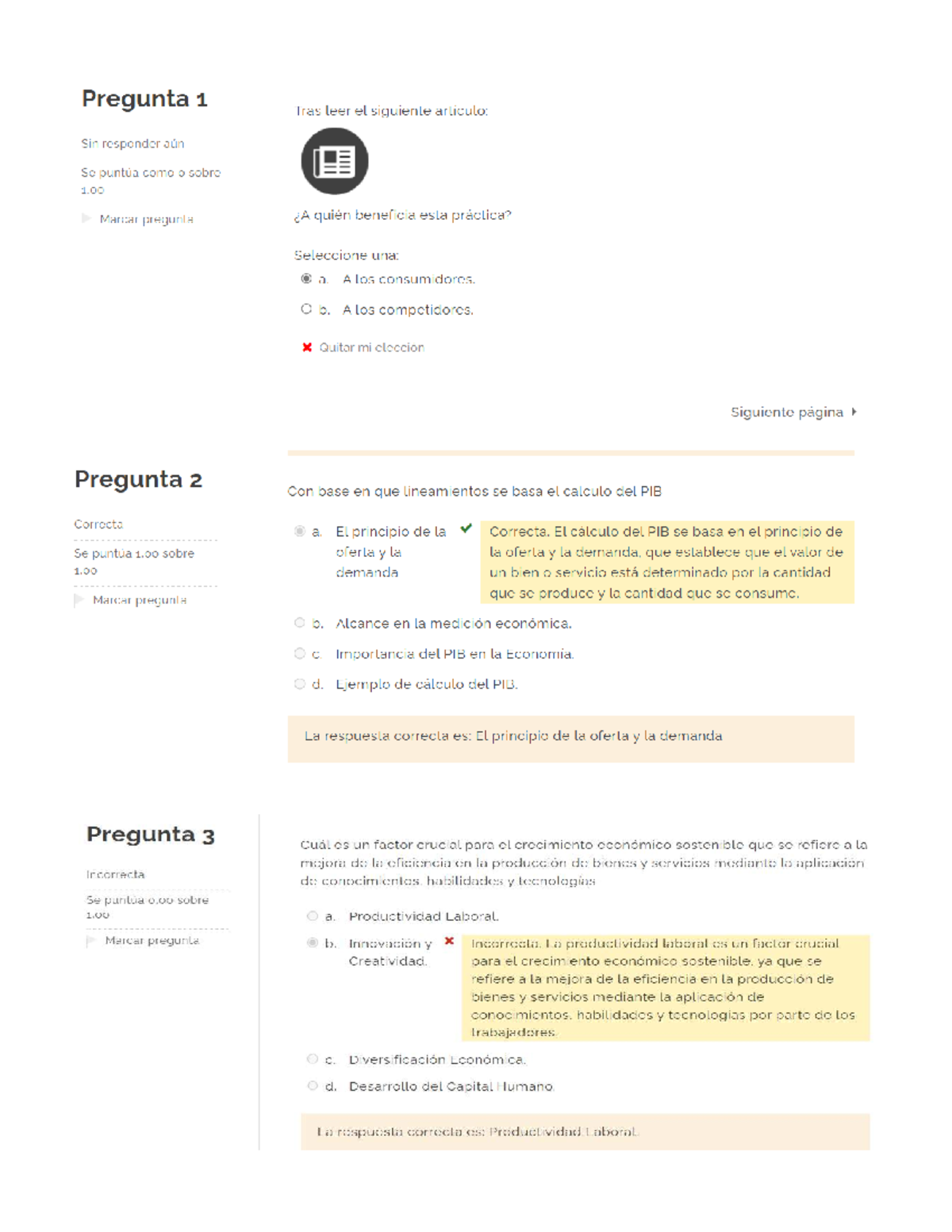 Examen 2 - Macroeconomía: Preguntas y Respuestas Clave - Studocu
