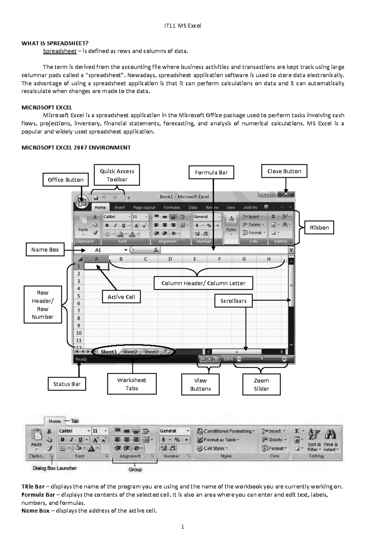 WHAT-IS- Spreadsheet - WHAT IS SPREADSHEET? Spreadsheet – is defined as ...