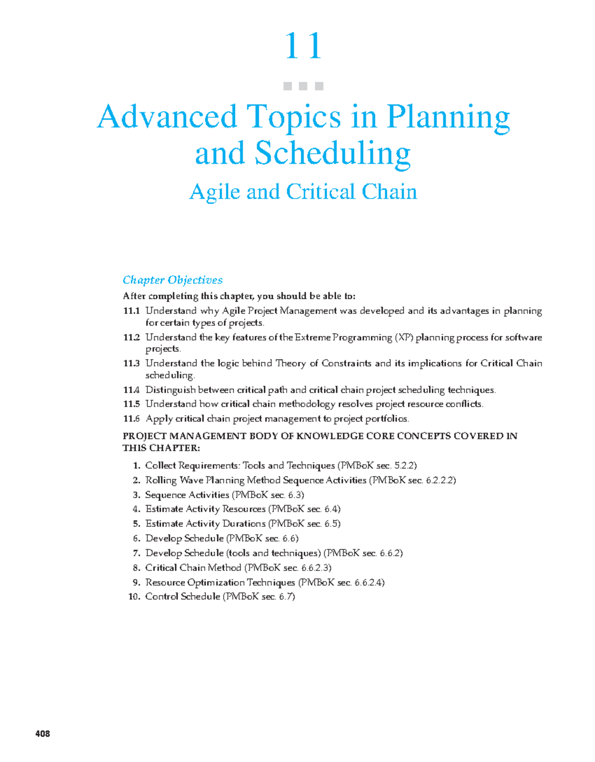 Chapter 11 - recommended - 408 11 Advanced Topics in Planning and ...