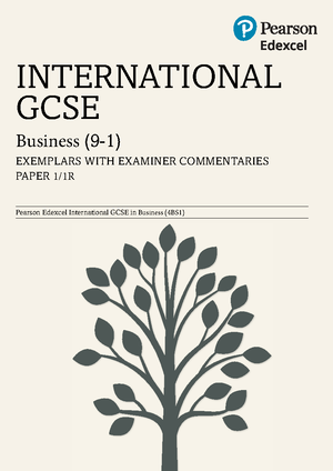 Pearson Edexcel International GCSE ICT Specification Overview (4IT1 ...