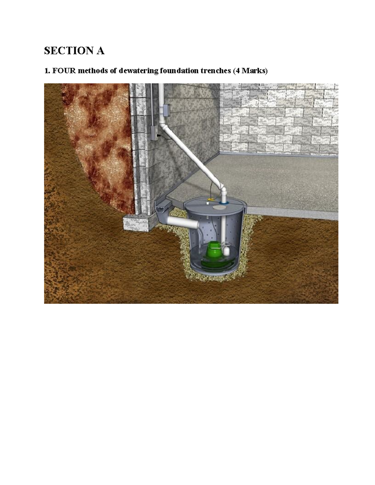 CIVIL 101: Foundation Dewatering & Construction Methods Notes - Studocu