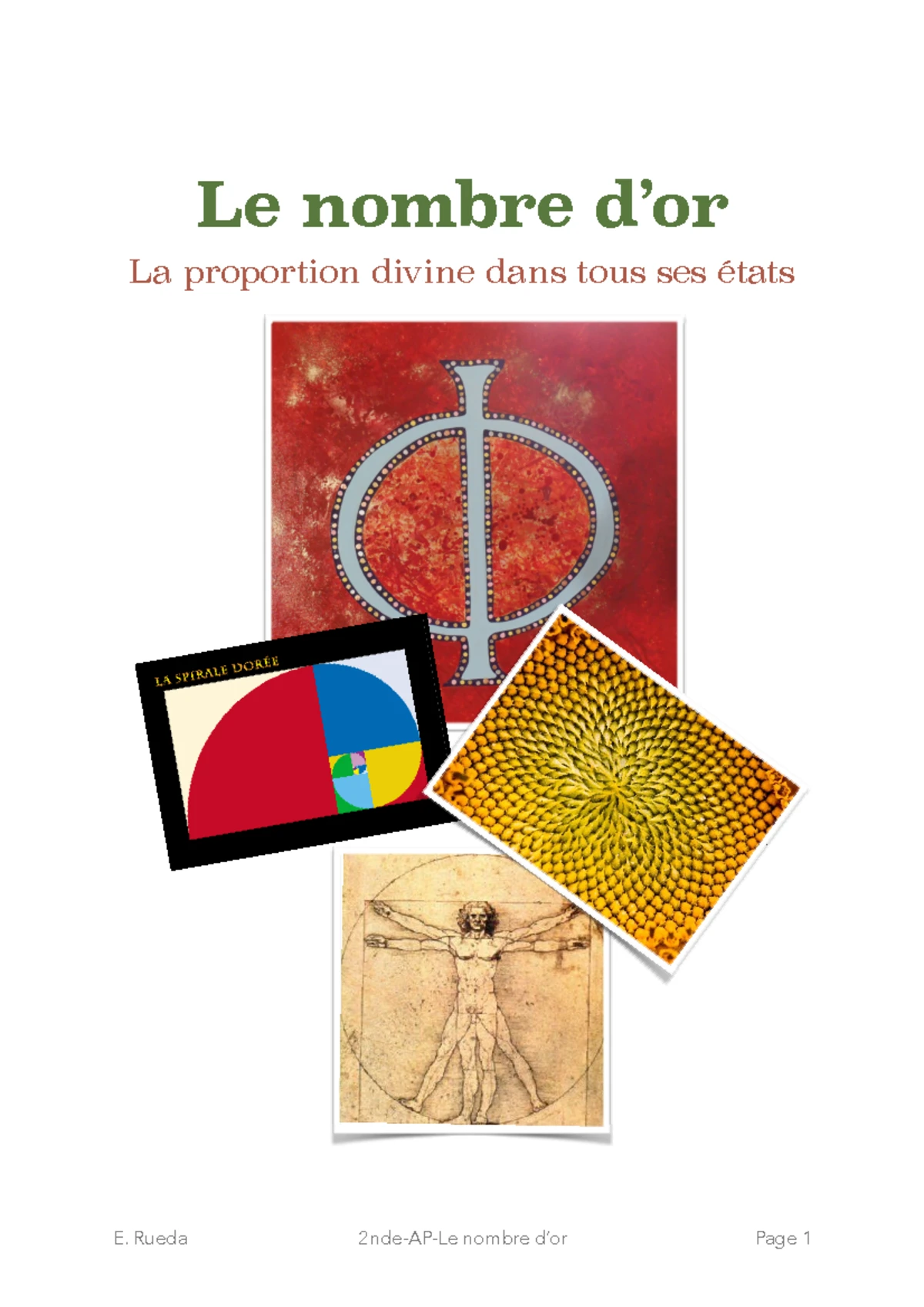 Grand ORAL Maths version 3 - Quelle est la relation entre la suite de ...