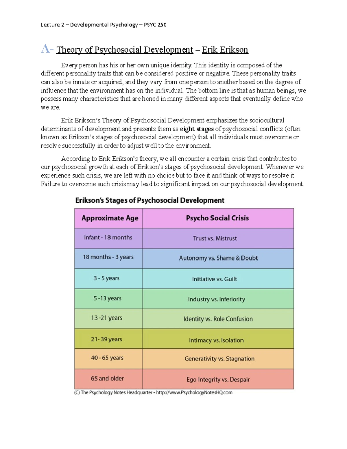Developmental Task Theory by Robert Havighurst - Rober t H av i gh u r ...