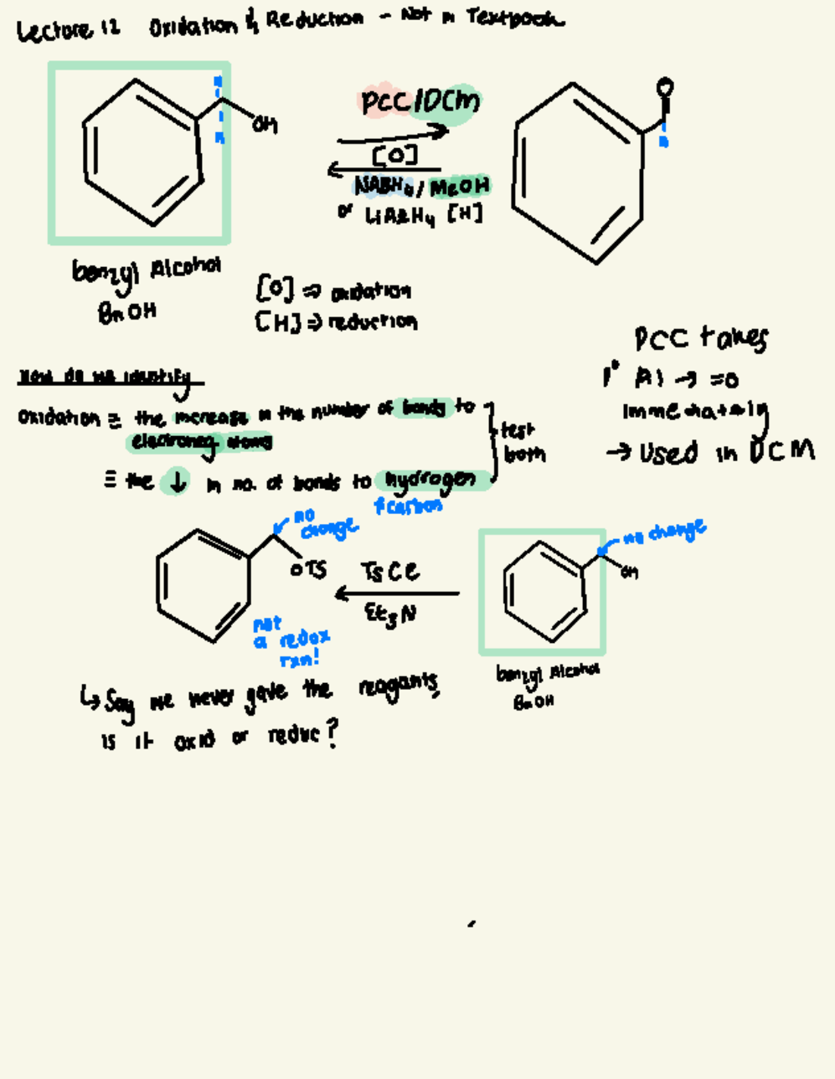 Chemistry 4 - Lecture 12: Oxidation-Reduction Reactions Study Notes ...