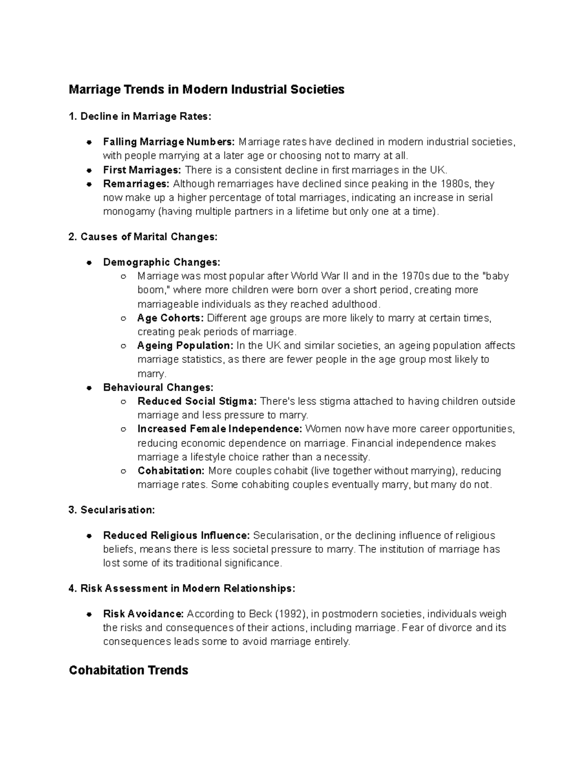 Sociology 101: Marriage trends and family structures in modern ...