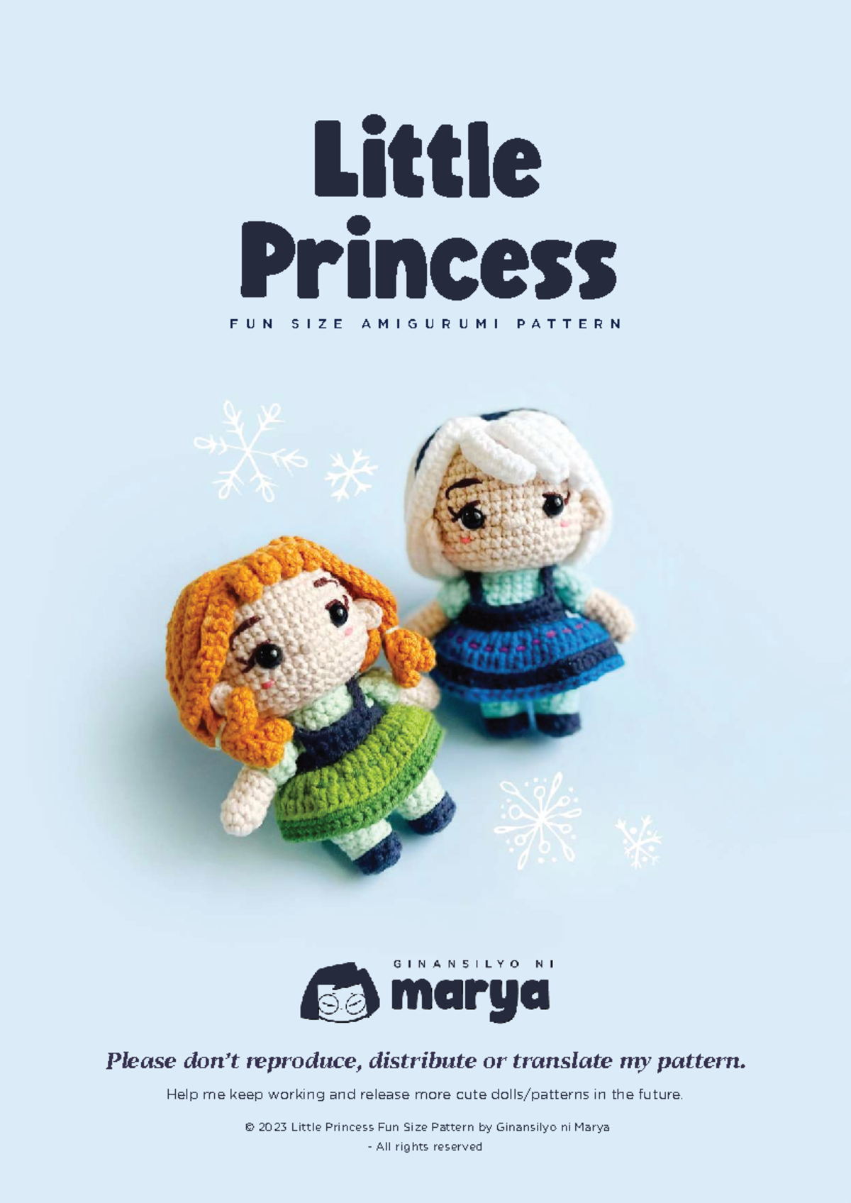 Little Princess Fun Size Pattern (2023) by Ginansilyo ni Marya - Studocu