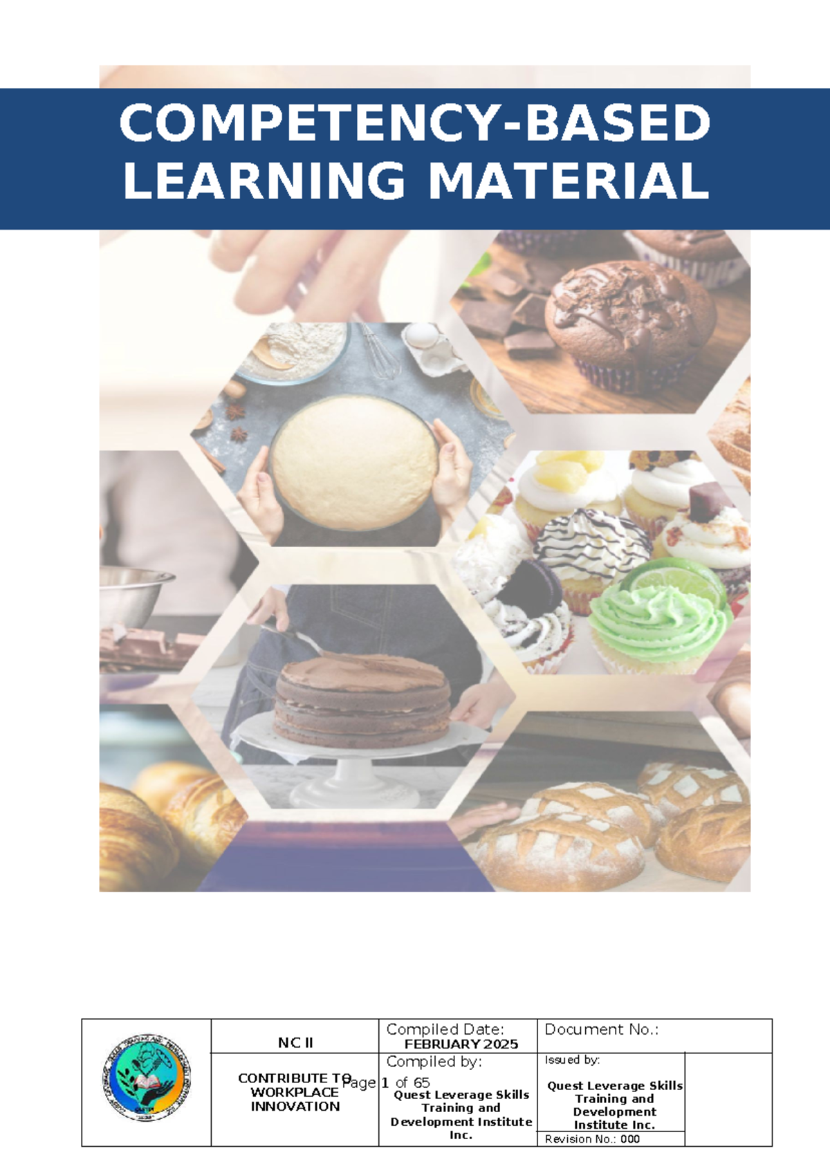 NC II Contributing to Workplace Innovation: Learning Material Overview ...