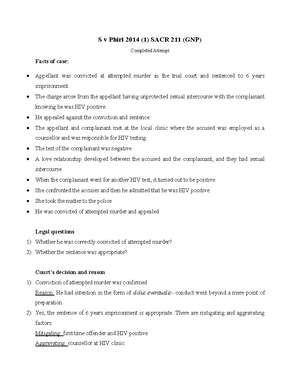 J15 Blank - example of a charge sheet - REPUBLIC OF SOUTH AFRICA J15 ...